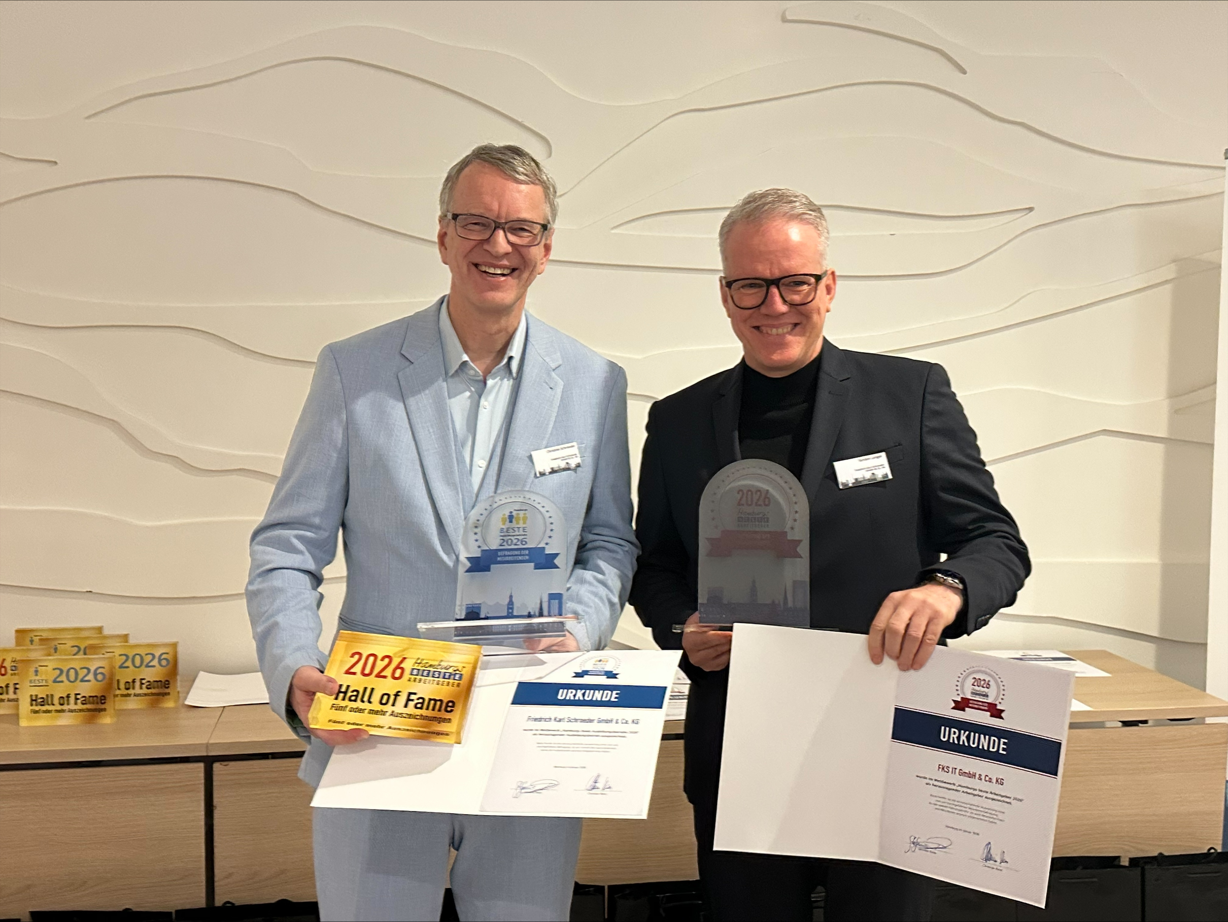 FKS IT zählt zu Hamburgs besten Arbeitgebern 2026 | FKS IT